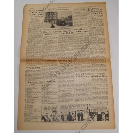 Stars and Stripes newspaper of June 10, 1944